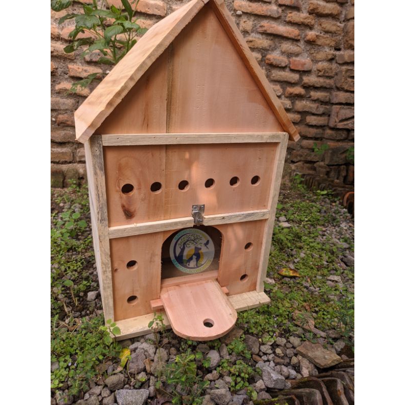 Jual Pagupon Kandang Merpati Dara Burung Hantu Atap Lancip Modern ...