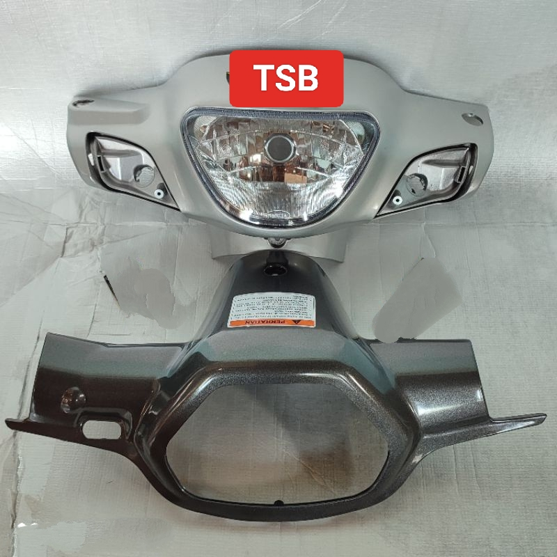 Jual batok depan belakang plus reflektor lampu depan suzuki shogun new ...