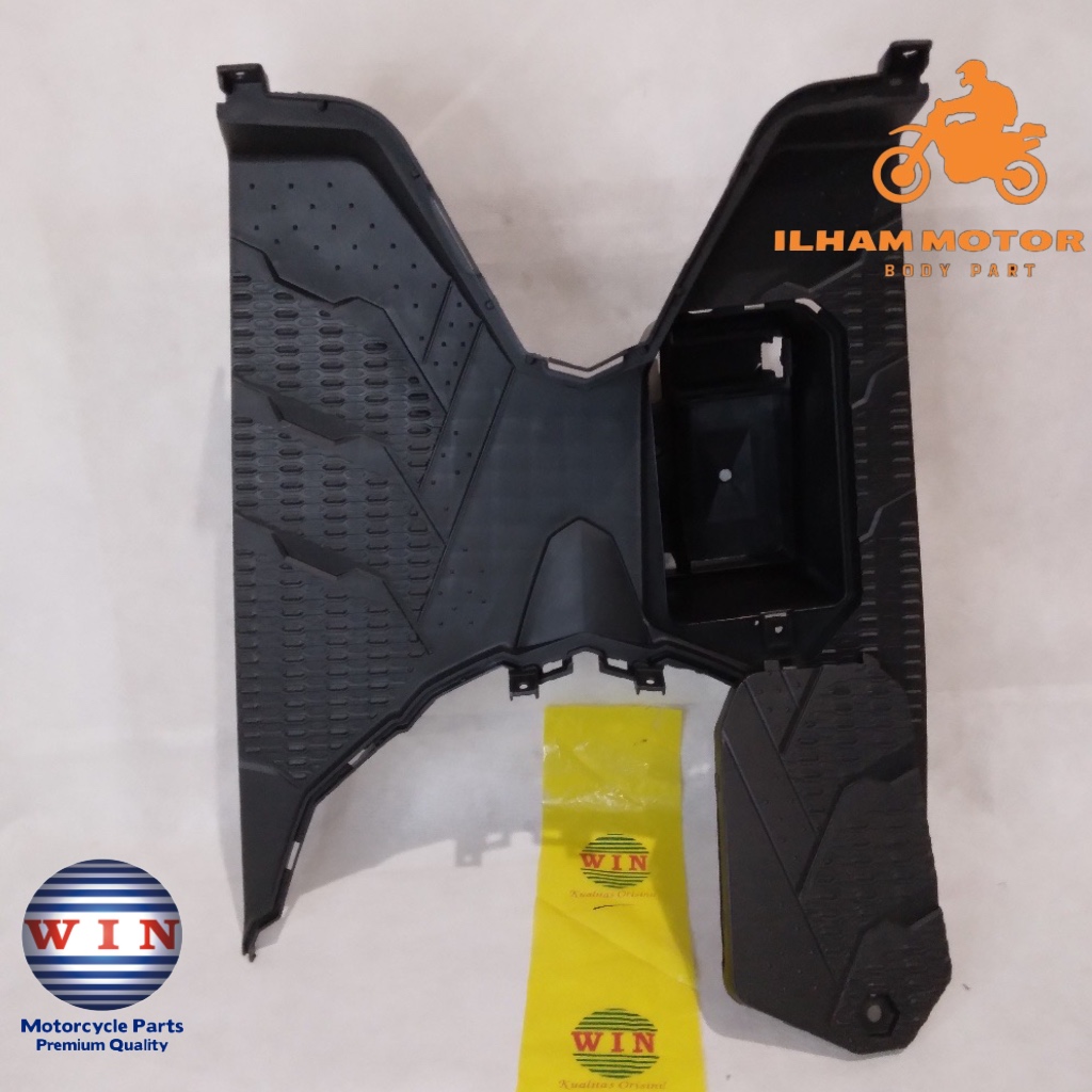 Jual Pijakan Kaki Vario 125 150 LED Old 2015 2016 2017 | footrest atas + tutup aki WIN | bordes ...