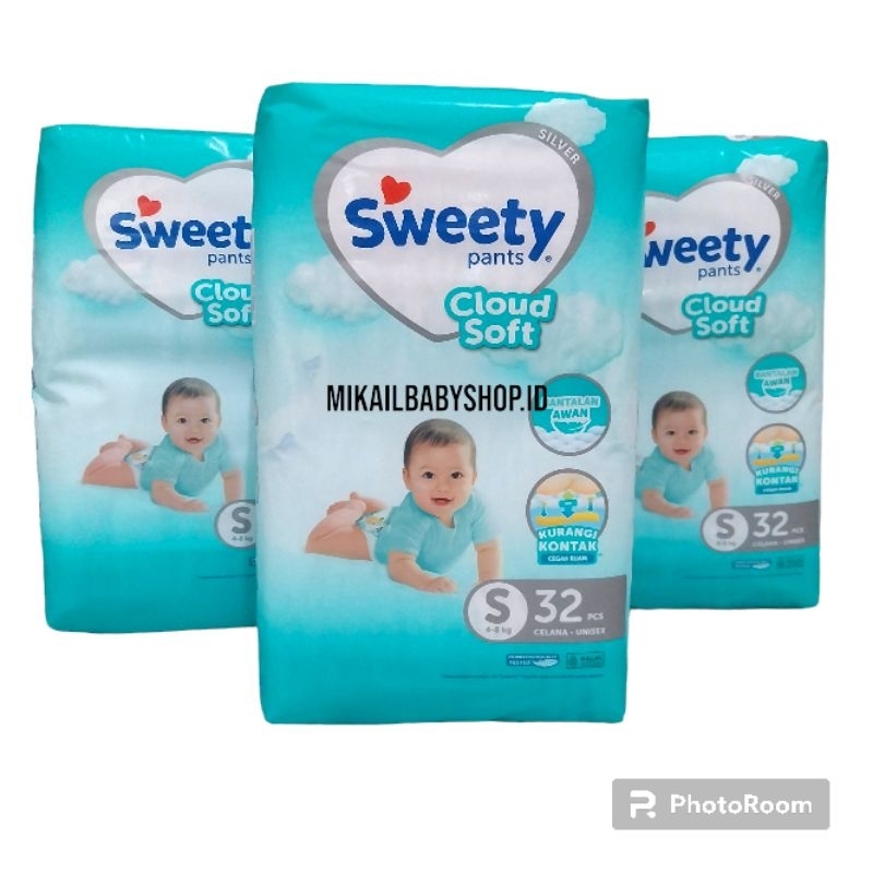 Jual SWEETY SILVER PANTS S36 || M30|| L26 || XL24 || XXL22 | Shopee ...