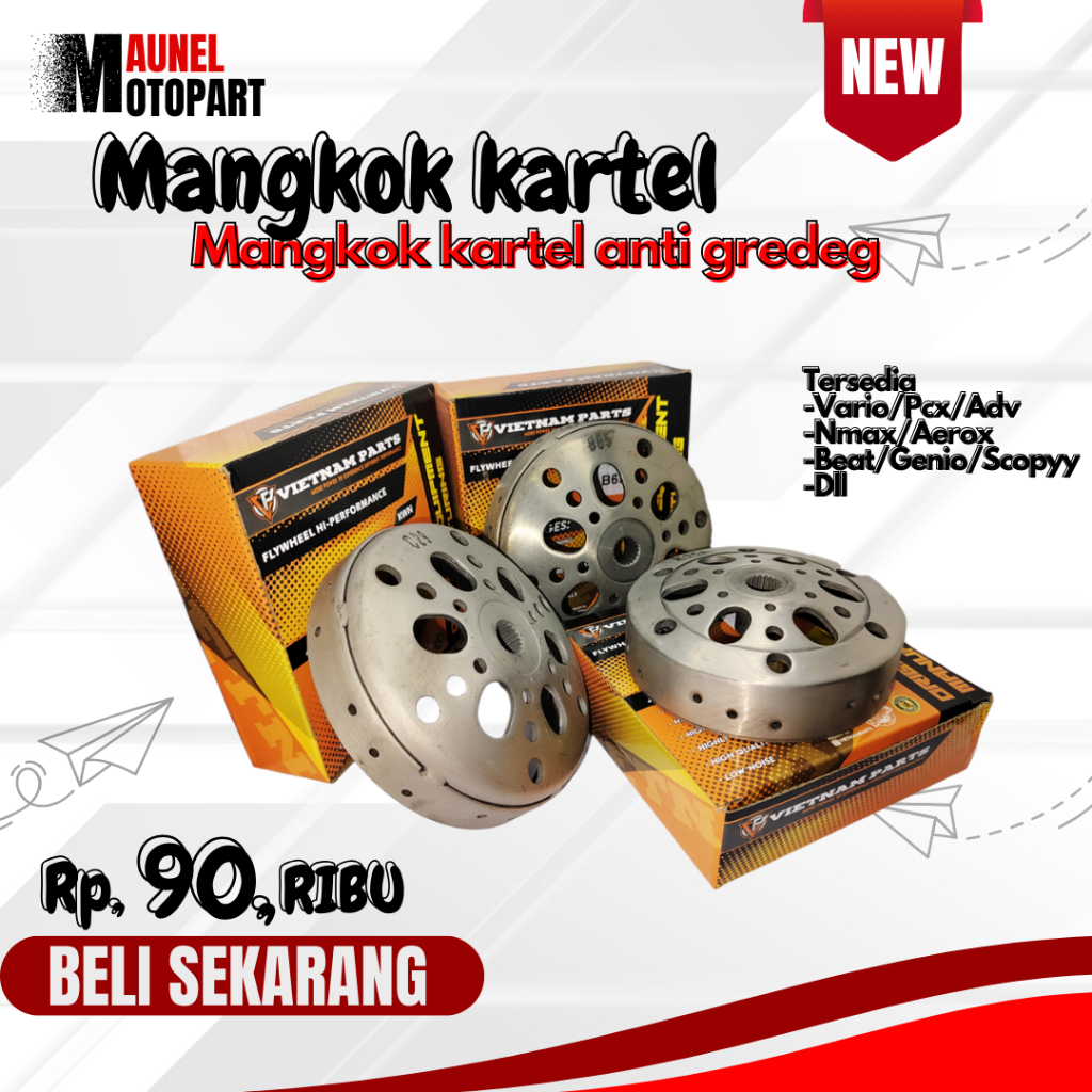 Jual MANGKOK KARTEL CUSTOM VIETNAM NMAX/AEROX/LEXI MANGKOK KAMPAS GANDA ...