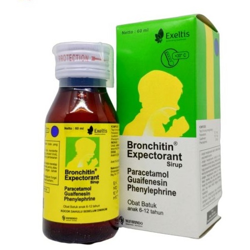 Jual BRONCHITIN EXPECTORANT SIRUP 60 ML | Shopee Indonesia
