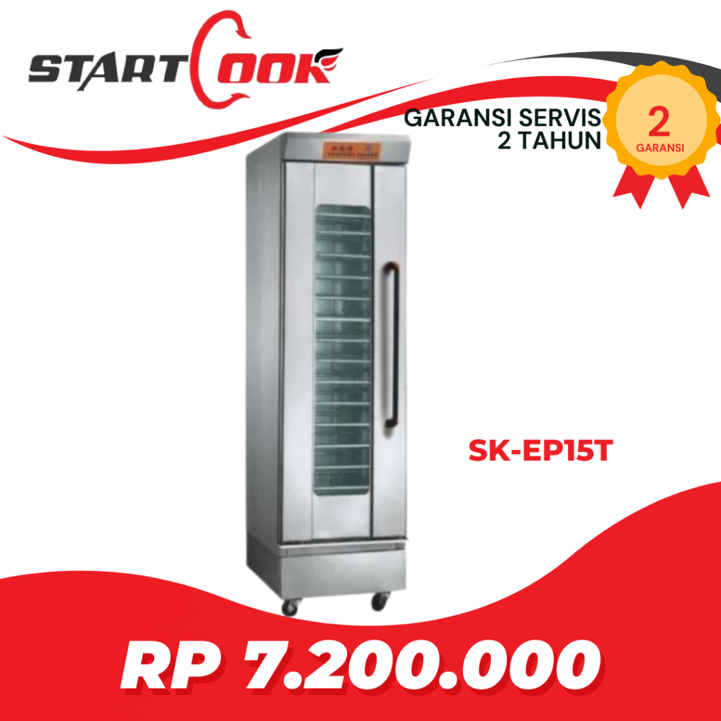 Jual STARTCOOK PROOFER/PENGEMBANG ADONAN SK-EP15T (15 TRAY/RAK ...