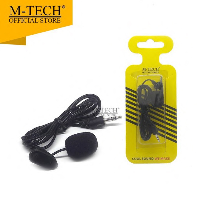 Jual M-Tech 02 Original Mic Microphone Jepit Jack 3.5mm | Shopee Indonesia