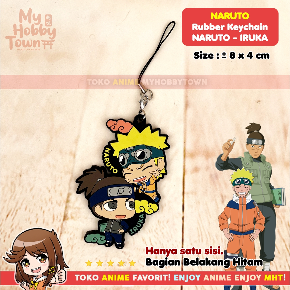 Jual Gantungan HP (Phone Strap) Naruto Uzumaki & Iruka Umino Anime ...