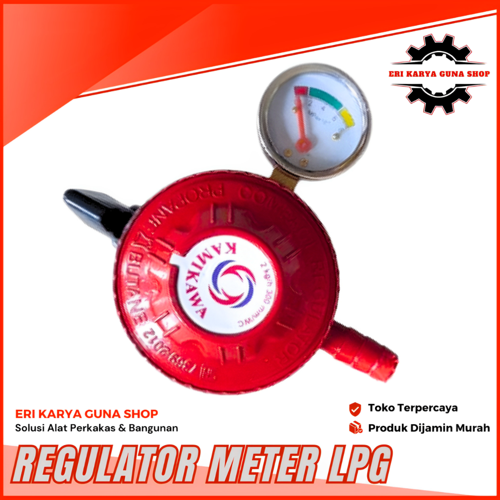 Jual Regulator Gas LPG Regulator Tekanan Rendah dengan Meteran/Selang ...