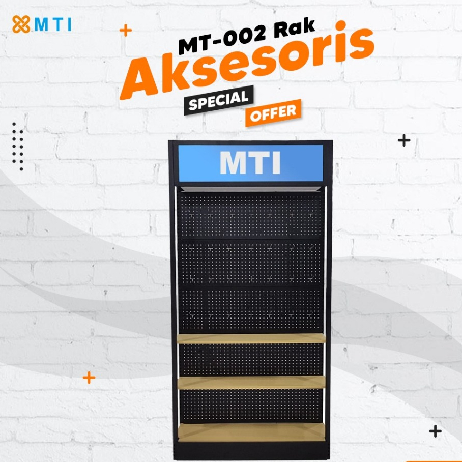 Jual RAK PAPAN / RAK 2 PAPAN /RAK DISPLAY / RAK AKSESORIS / RAK ...