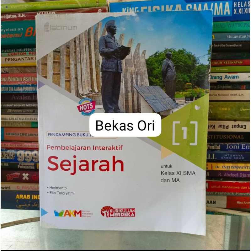 Jual Sejarah SMA Kelas 11 XI Kurikulum Merdeka Penerbit Tiga Serangkai | Shopee Indonesia