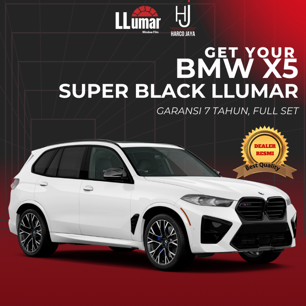 Jual KACA FILM LLUMAR SUPERBLACK FULL SET BMW X5 | Shopee Indonesia