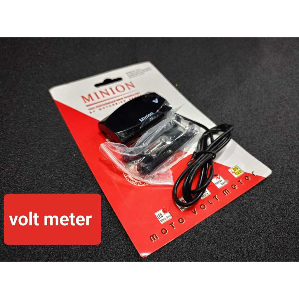 Jual VOLTMETER AKI DIGITAL VOLTMETER MOTOR UNIVERSAL | Shopee Indonesia