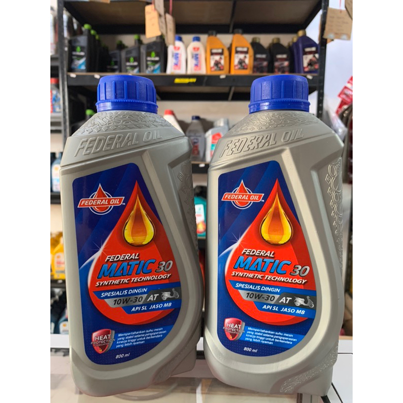 Jual Oil Motor Matic Federal Matic 30 Synthetic Tecnology Spesial ...