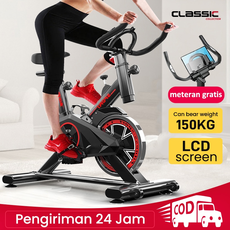Jual Sepeda Statis/Spinning bike peralatan fitness dalam ruangan yang sangat tenang/Alat Fitness ...