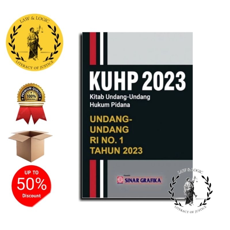 Jual KUHP (Kitab Undang-undang Hukum Pidana) 2023 UNDANG-UNDANG RI NO.1 TAHUN 2023 | Shopee ...