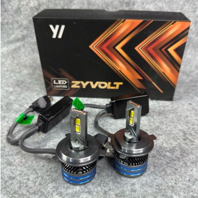 Jual Zyvolt Y1 Lampu LED Mobil H4 Hi Low Beam H8 H11 H16 HB3 9005 Dual Cooper Tube Super Bright ...