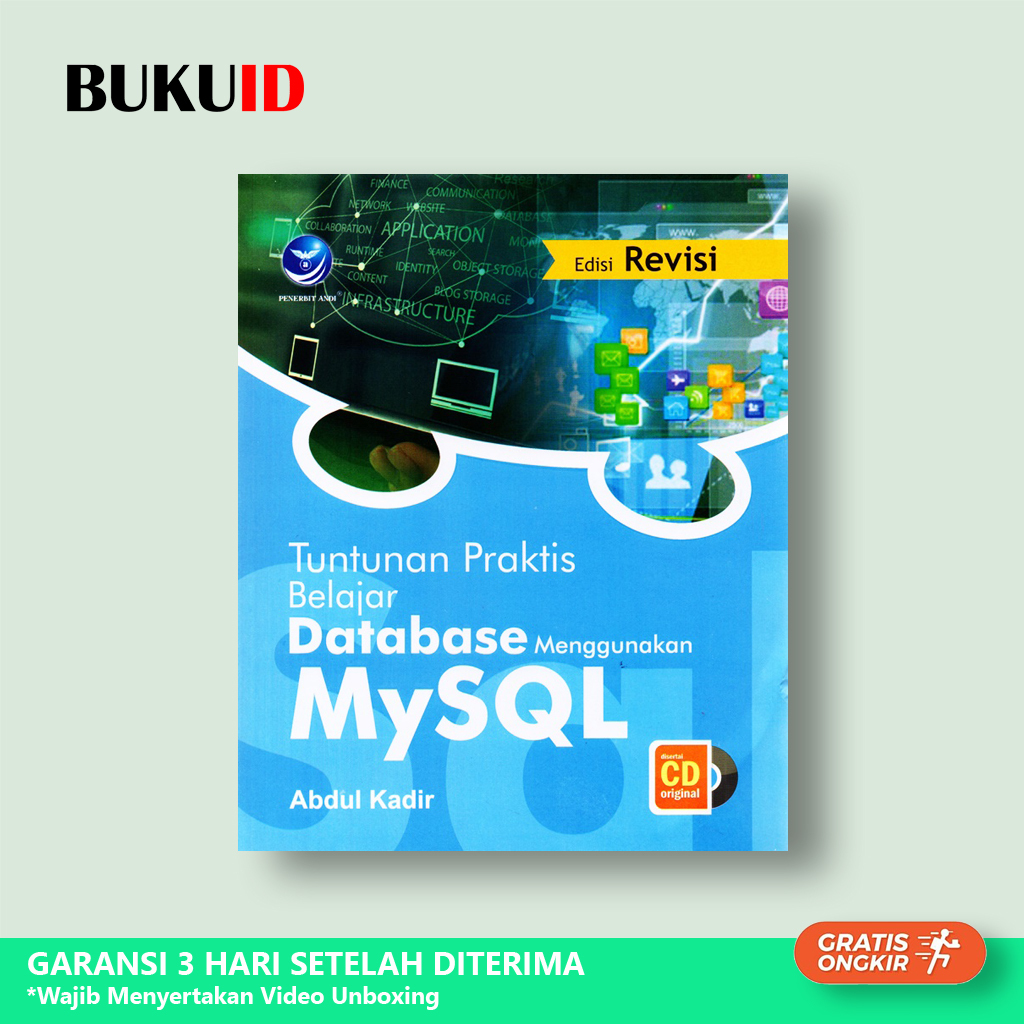 Jual Buku Tuntunan Praktis: Belajar Database Menggunakan MySQL Edisi Revisi - Original | Shopee ...