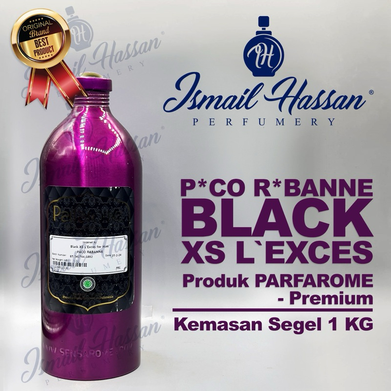 Jual Bibit/Biang Parfum PREMIUM Black XS Produk PARFAROME Packing Segel ...