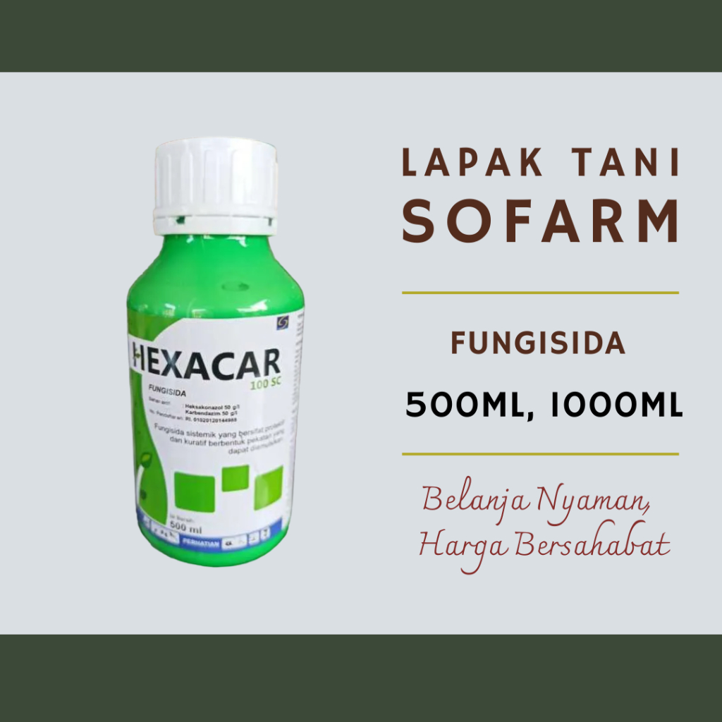 Jual Fungisida HEXACAR 100 EC 1 Liter | Shopee Indonesia