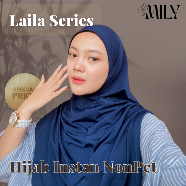 Jual LAILA SERIES || Hijab Instan Geblus Bahan Jersey Premium - Kerudung Instan Adem & Nyaman ...