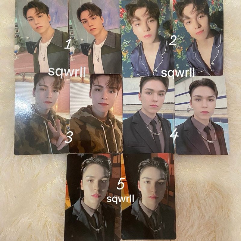 Jual Photocard pc attaca carver (carat version) vernon scoups seventeen ...