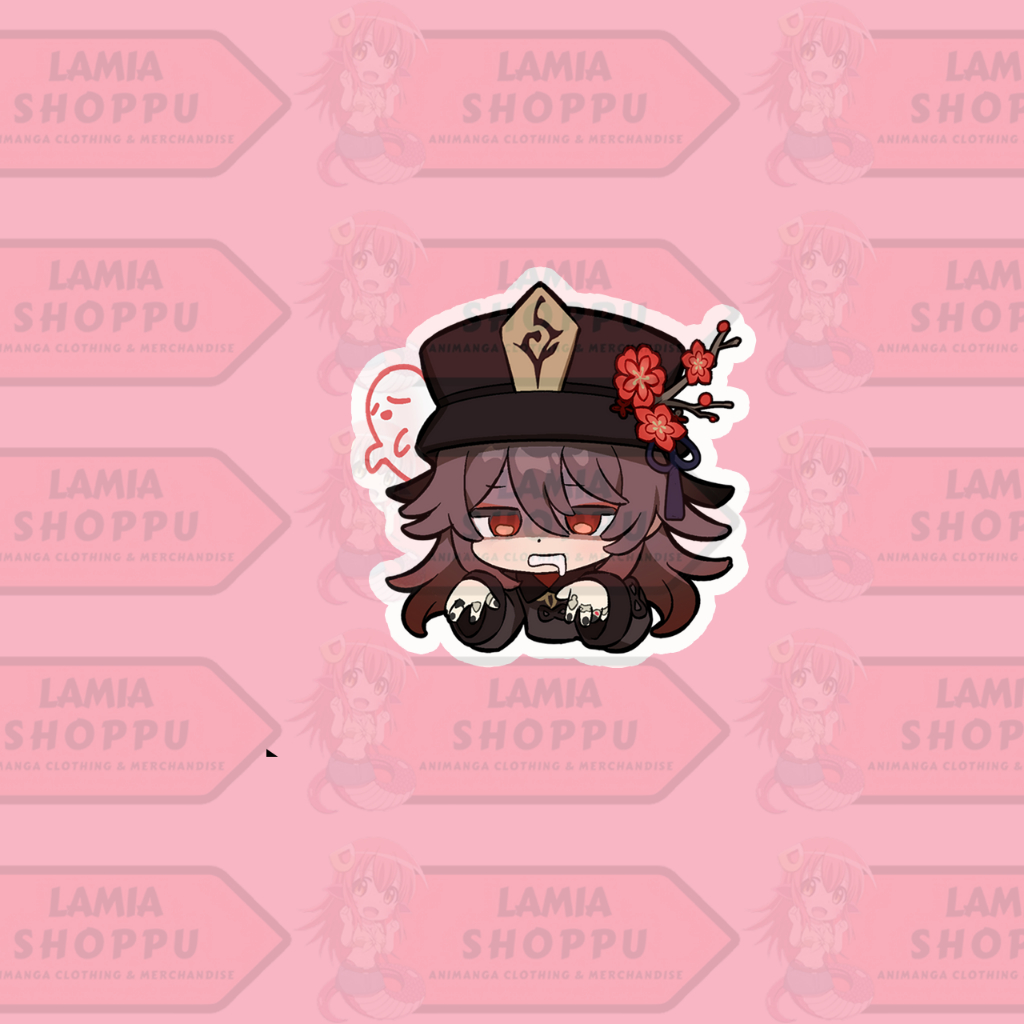 Jual Stiker Genshin Impact Hutao | Sticker Hutao Chibi Waifu | Shopee ...