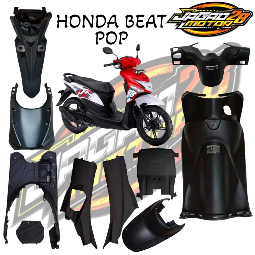 Jual Cover Body Bodi Kasar Honda Beat Pop | Shopee Indonesia