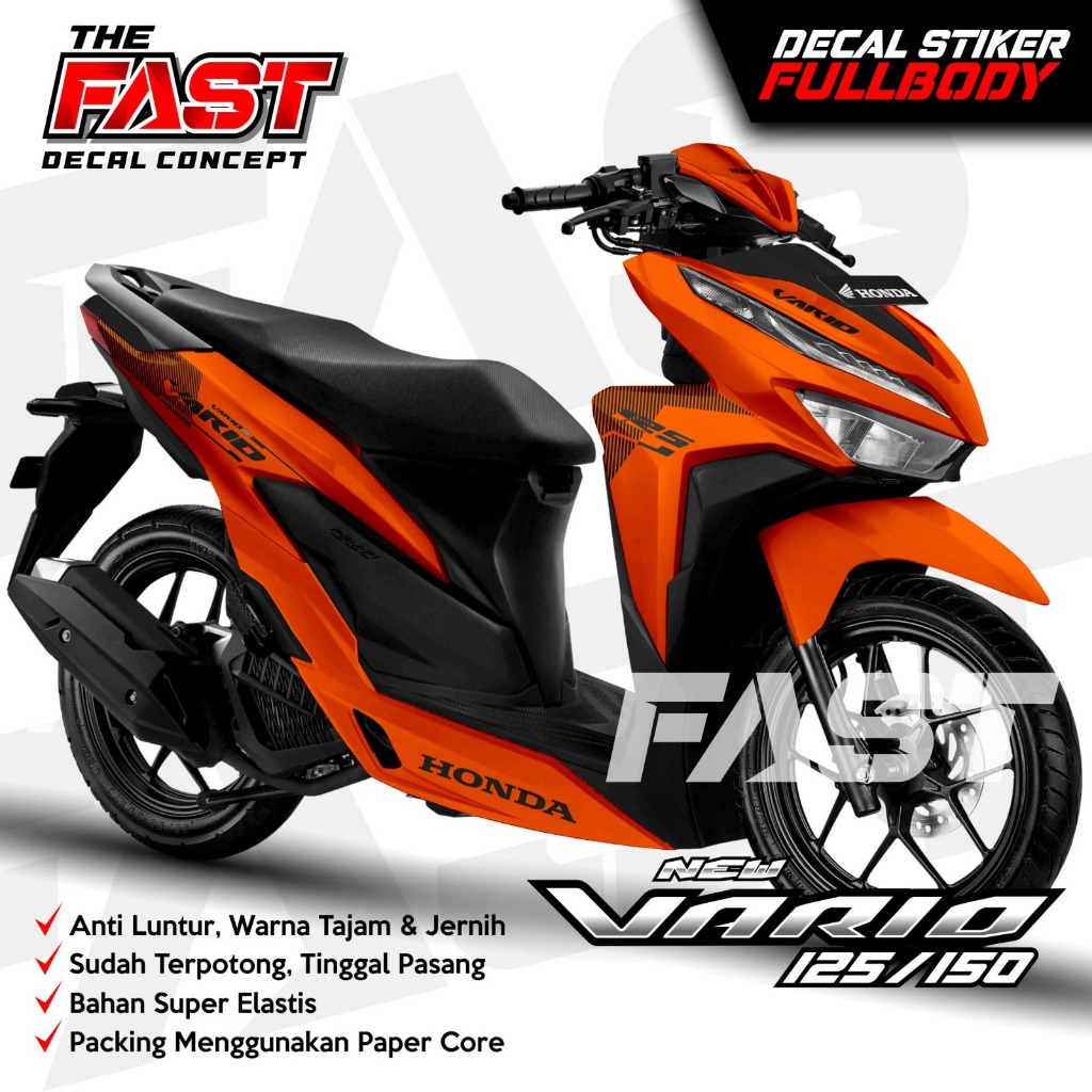Jual ⭐⭐⭐⭐⭐BISA COD Honda Decal Sticker Vario Full Body Anti Luntur All ...