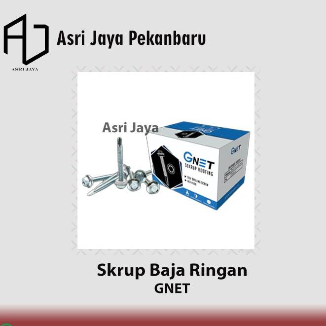 Jual Baut Baja Ringan GNET / Truss Screw Ukuran 4,8 * 19 / Harga Per ...