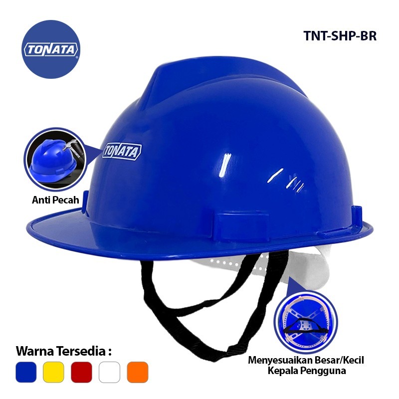 Jual Tonata Safety Helmet Helm Proyek Include Inner Ring Helm Kerja ...