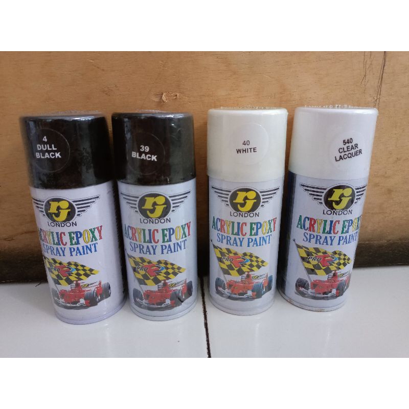 Jual Spray Paint Pilok Pilox Cat Semprot Kecil 150cc Standard RJ LONDON 150 cc | Shopee Indonesia