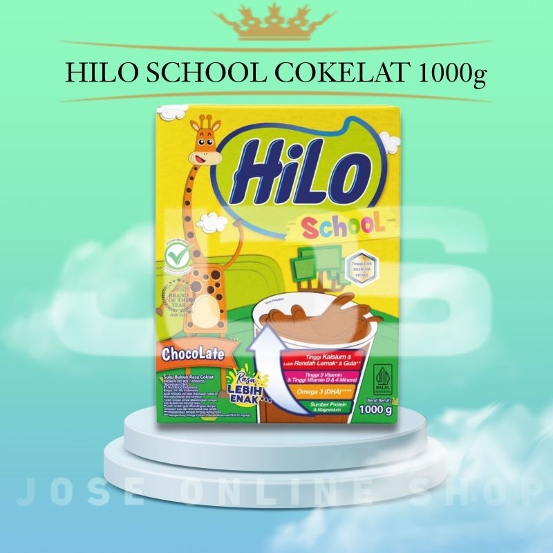 Jual Hilo School Chocolate 1000g, Hilo school cokelat 1kg KEMASAN BARU ...