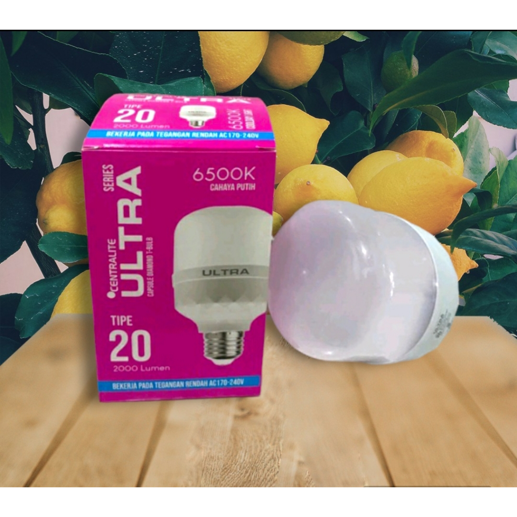 Jual Centralite ULTRA 20W Lampu LED Cahaya PUTIH Model Tabung Kapsul ...