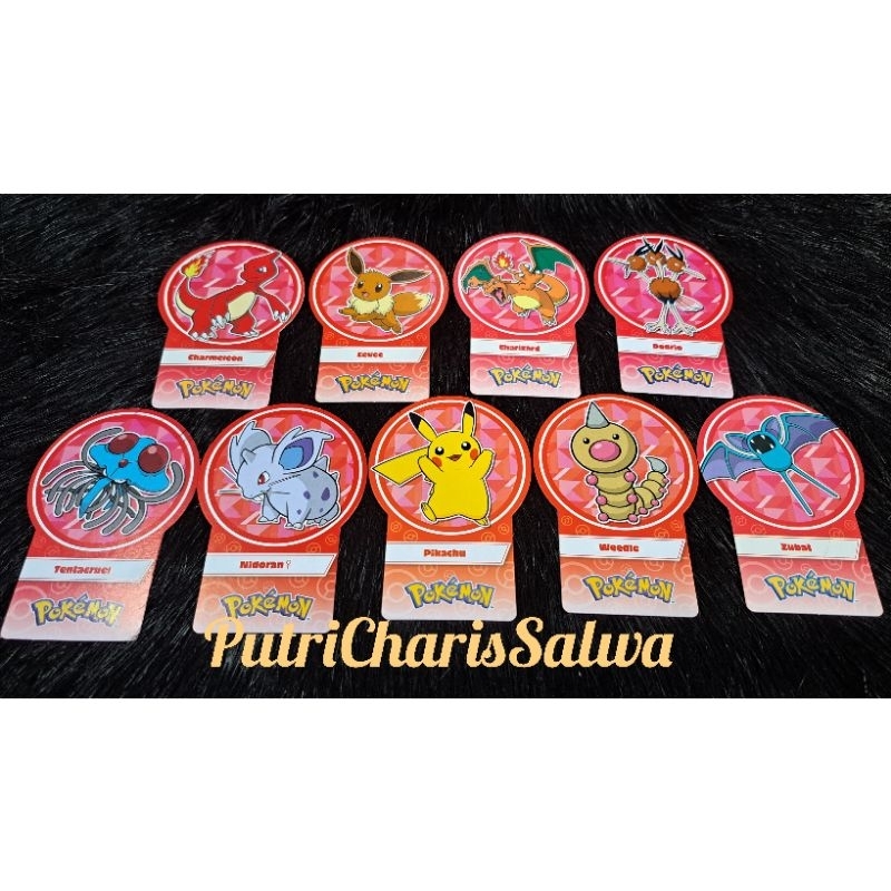 Jual Kartu Choki Choki Pokemon Merah | Shopee Indonesia