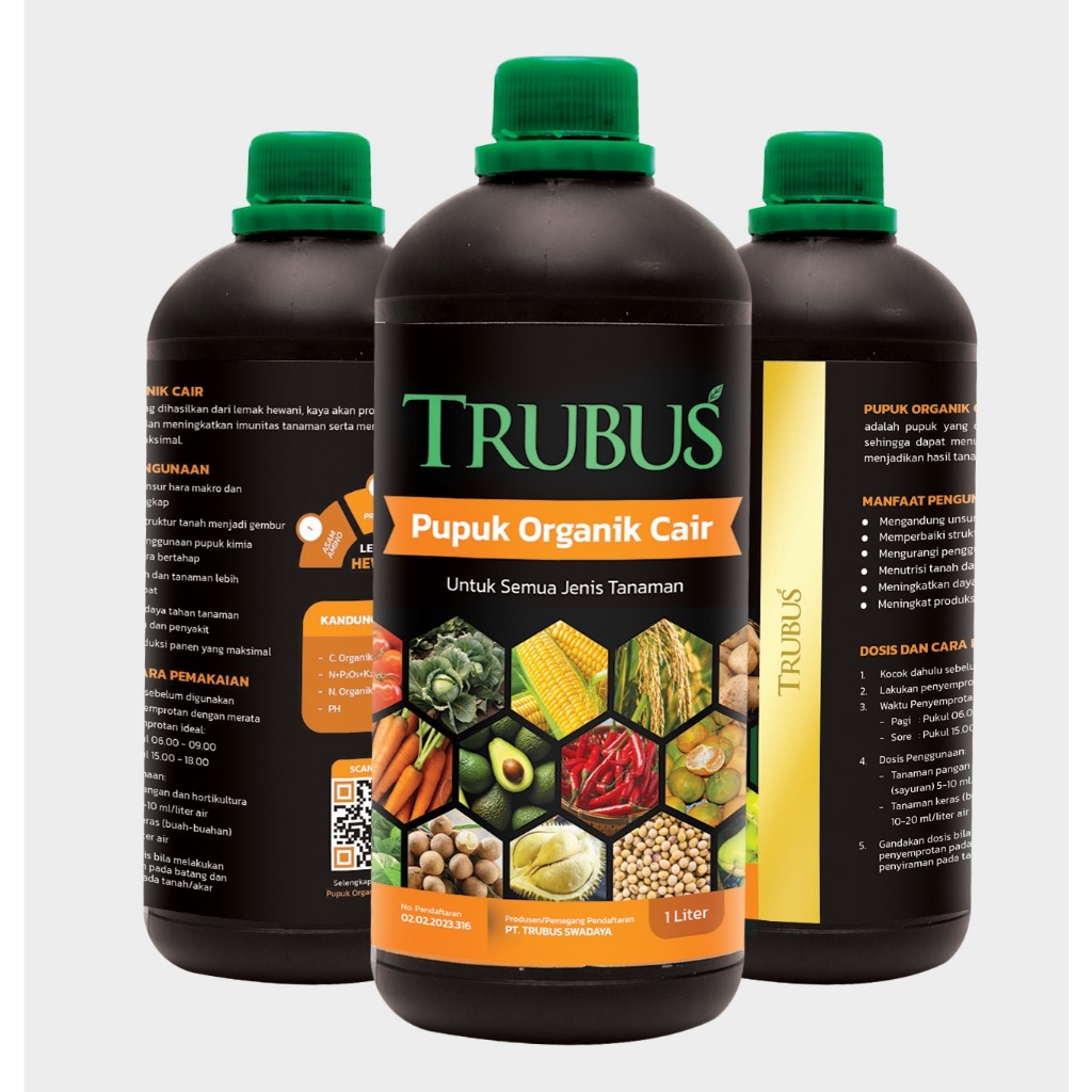 Jual Trubus-Pupuk Trubus Untuk Semua Jenis Tanaman Penyubur Menutrisi ...