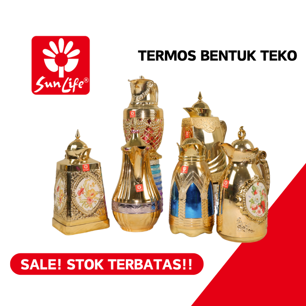 Jual CUCI GUDANG TERMOS HIAS TEKO HIAS TERMOS JUG TEKO MEWAH ANTIK ...