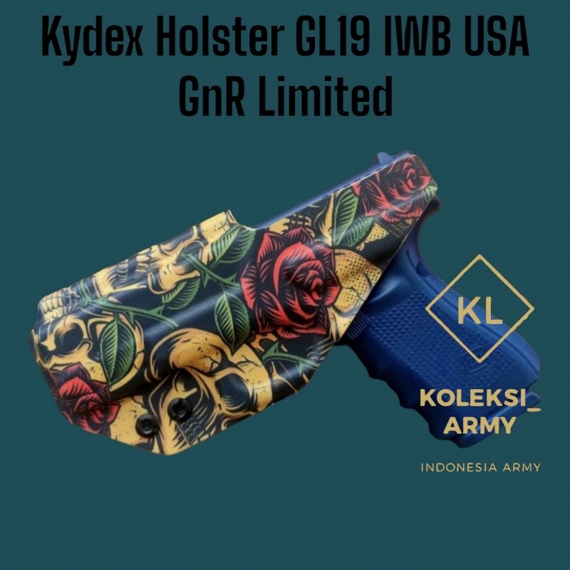 Jual Kydex Holster GL19 GnR Limited G 19 IWB Selip Pinggang Ulti Clip | Shopee Indonesia