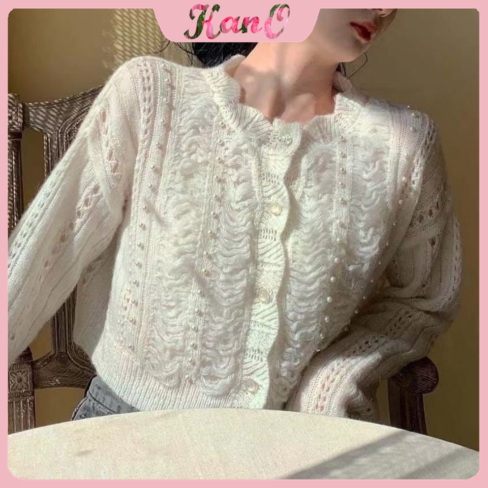 Jual KANO Cardigan Crop Lucu Terburu Cardigan Crop Top Premium Outer ...