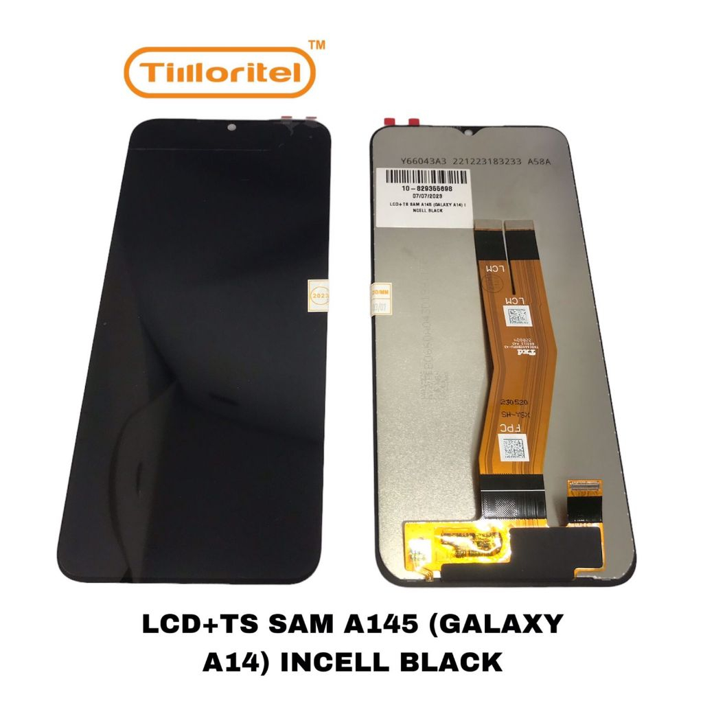 Jual LCD+TS SAM A145 (GALAXY A14) INCELL BLACK | Shopee Indonesia