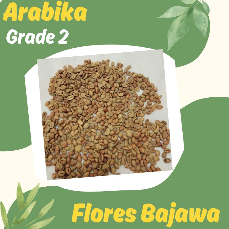 Jual Green Bean / Biji Kopi Mentah Arabika Natural Proses Flores Bajawa ...