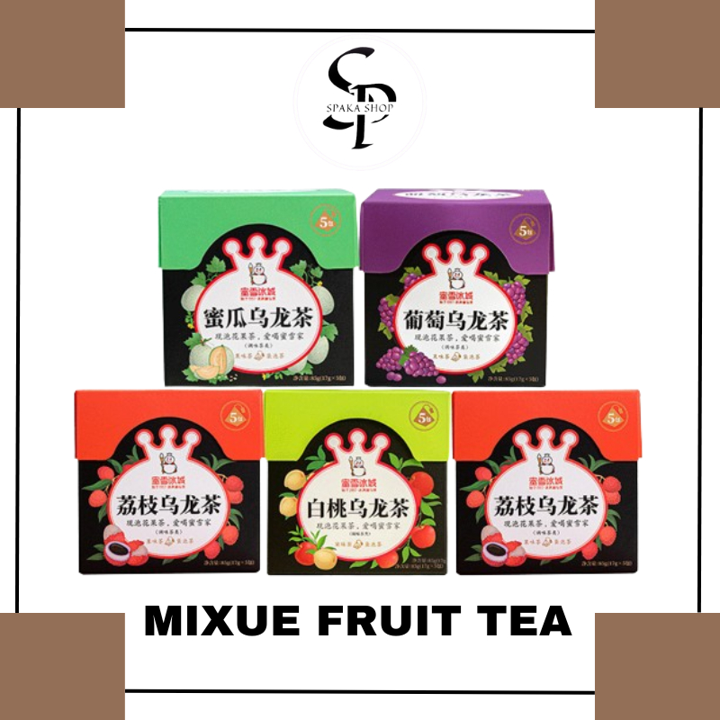 Jual MIXUE Oolong Tea Minuman Teh Instant Rasa Buah Anggur Fruit Tea ...