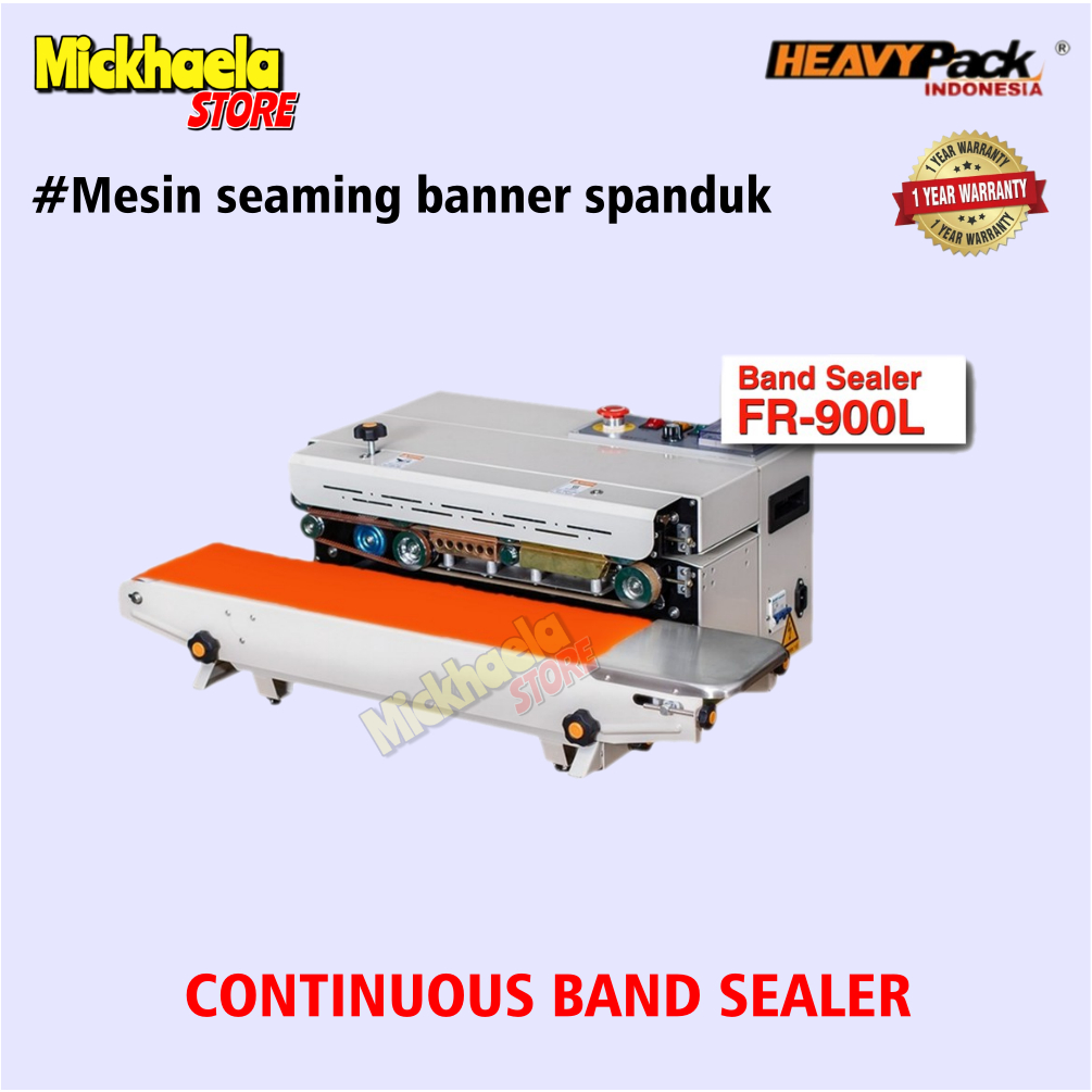 Jual Mesin Seaming Banner Spanduk Continuous Band Sealer HEAVYPACK FR ...