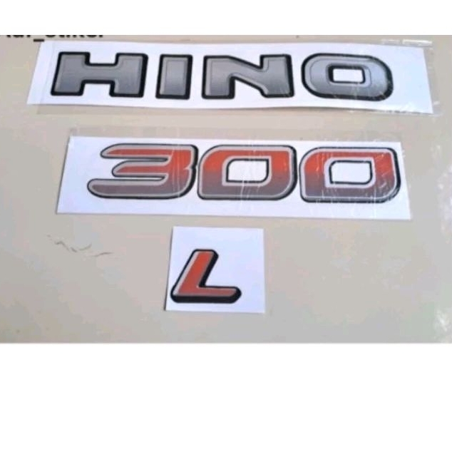 Jual Stiker sticker Hino 300 L | Shopee Indonesia