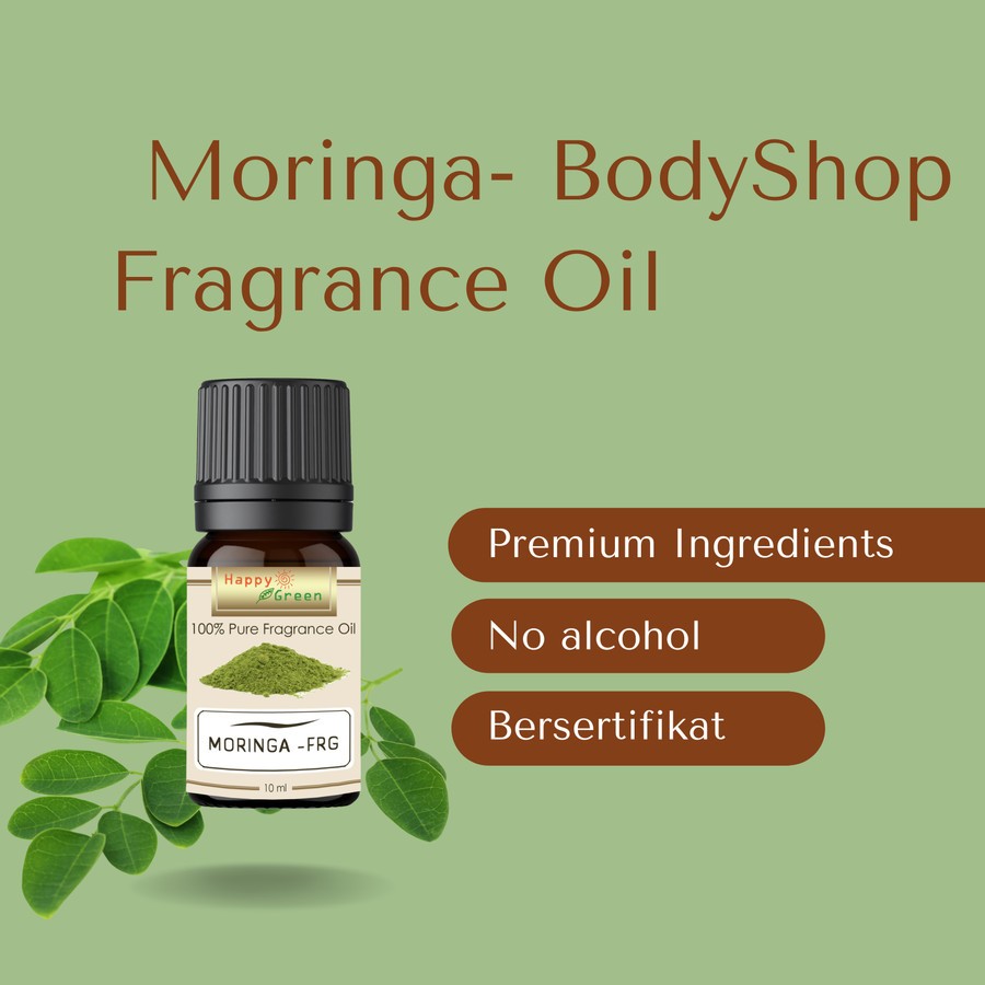 Jual Happy Green Moringa Fragrance Oil (10 ml) - Parfum Aroma Green ...