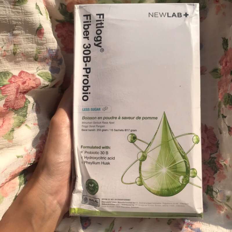 Jual New Segel, NewLab Collagen, NewLab Fiber 30B-Probio | Minuman ...