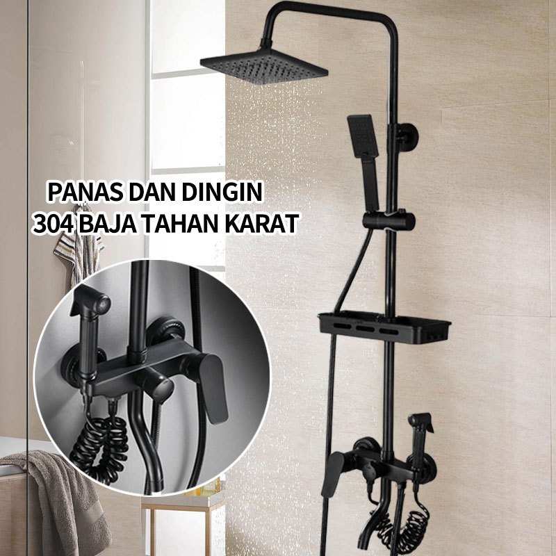 Jual SUS304 Shower Set Paket Lengkap Shower Besi Stainless Shower dan ...