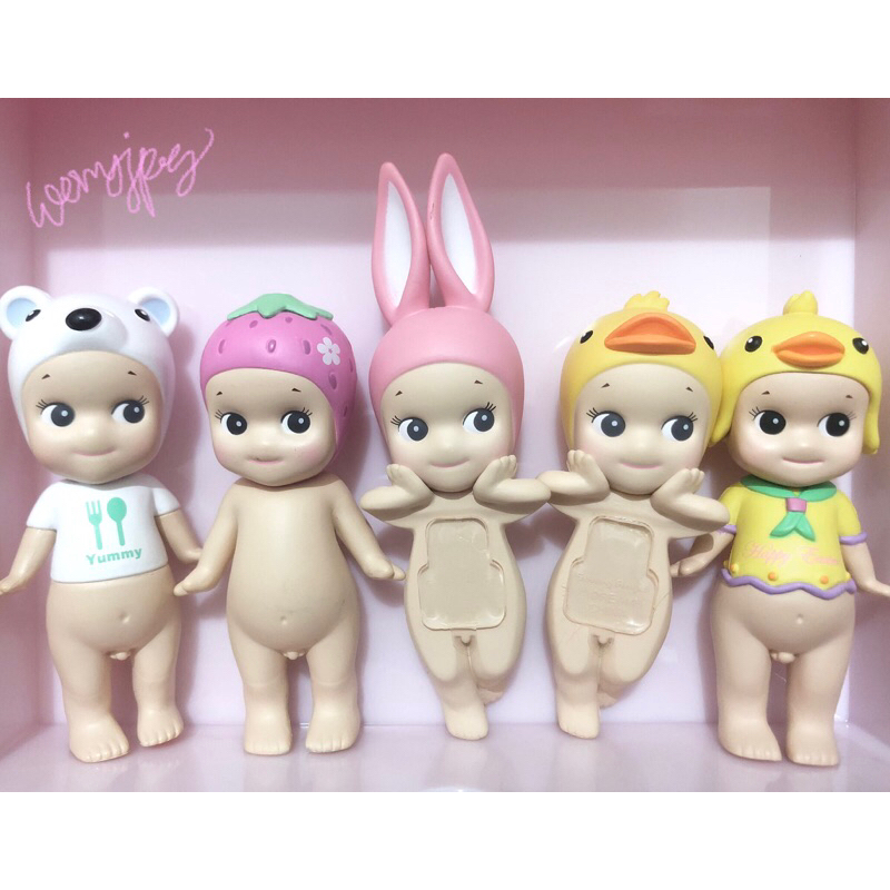 Jual sonny angel figure songel pink strawberry seoul yummy hippers duck ...