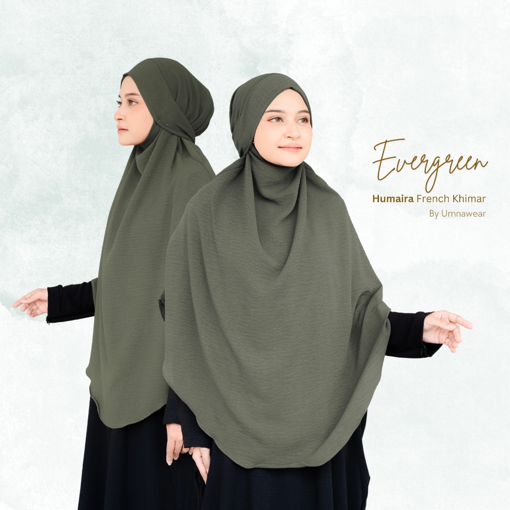 Jual French Khimar Instant Hijab Khimar Cringkle Jilbab kerudung Frech ...