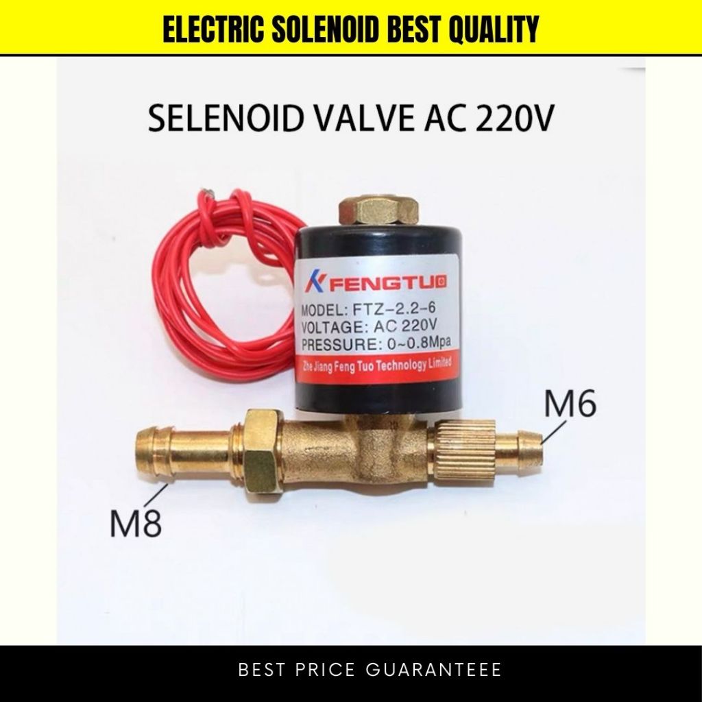 Jual Electric solenoid SELENOID VALVE AC 220V/SELENOID VALVE DC 24V | Shopee Indonesia