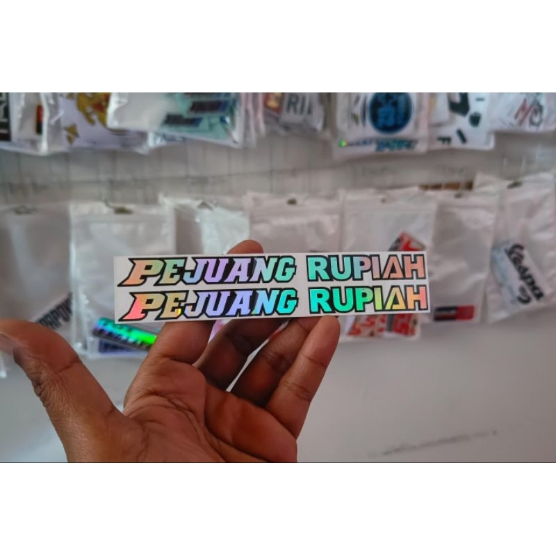 Jual Stiker cutting PEJUANG RUPIAH | Shopee Indonesia