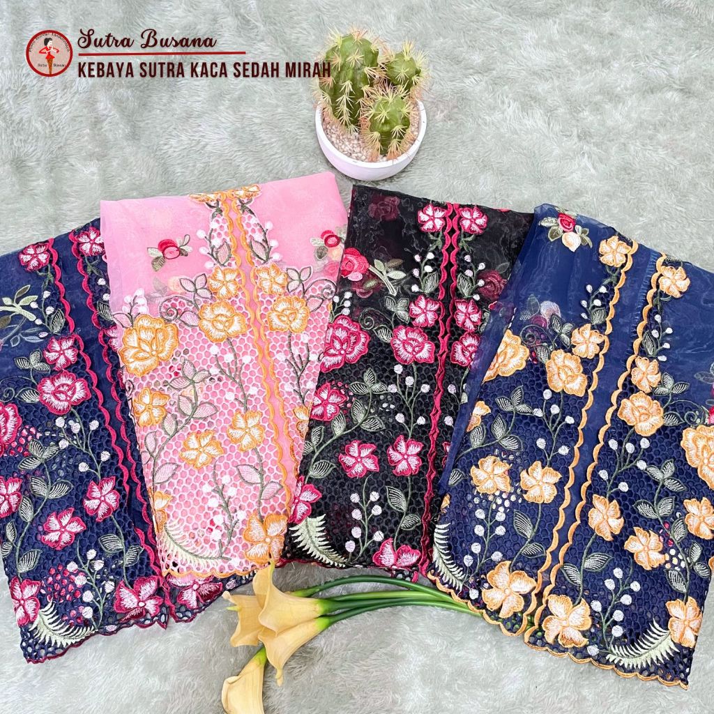 Jual Pusat Bordir Tasikmalaya - KAIN Kebaya Bordir Kebaya Encim Sutra ...