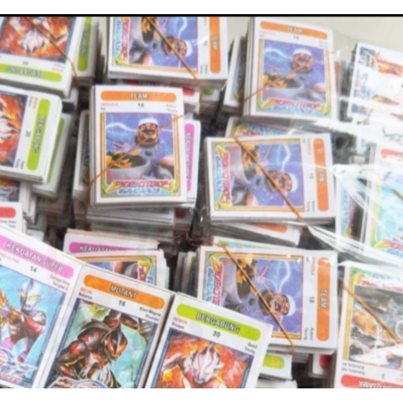 Jual mainan viral kartu kwartet besar 4.5x6.5 cm isi 32 kartu | Shopee ...